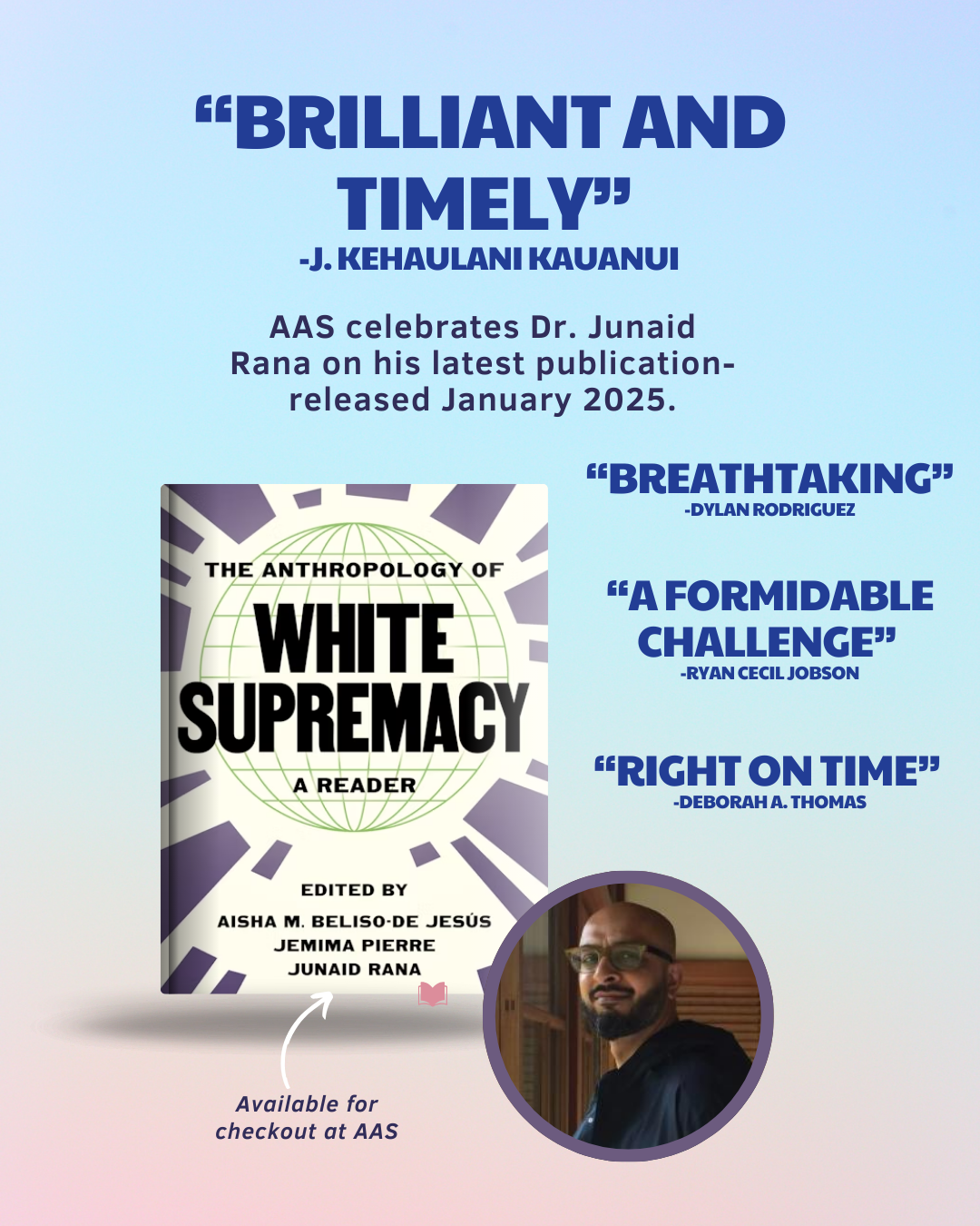 Book Release from Professor Junaid Rana | Department of Asian American ...